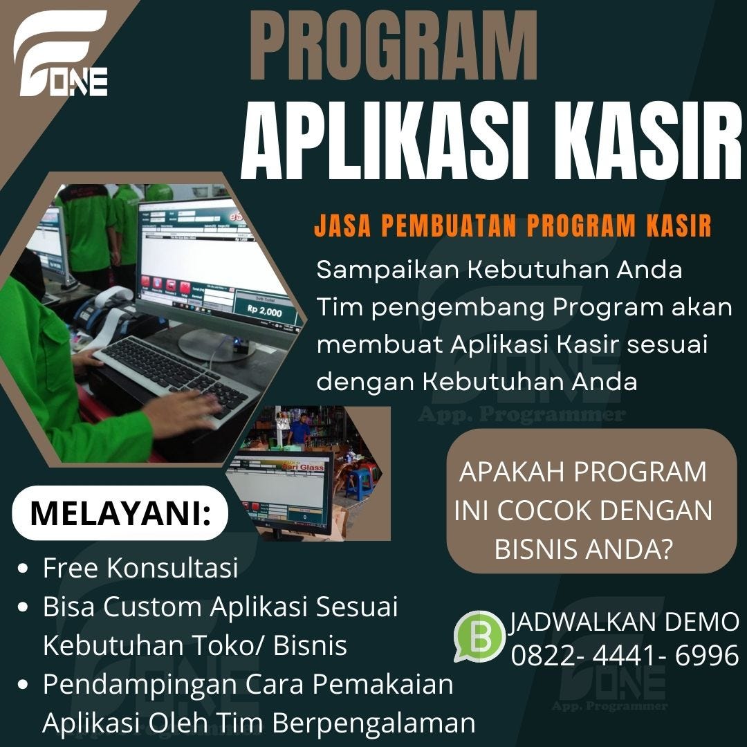 Jasa Pembuatan Program / Software Kasir Terbaik – Medium