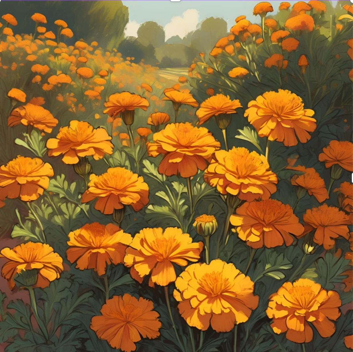 B. Marigold – Medium