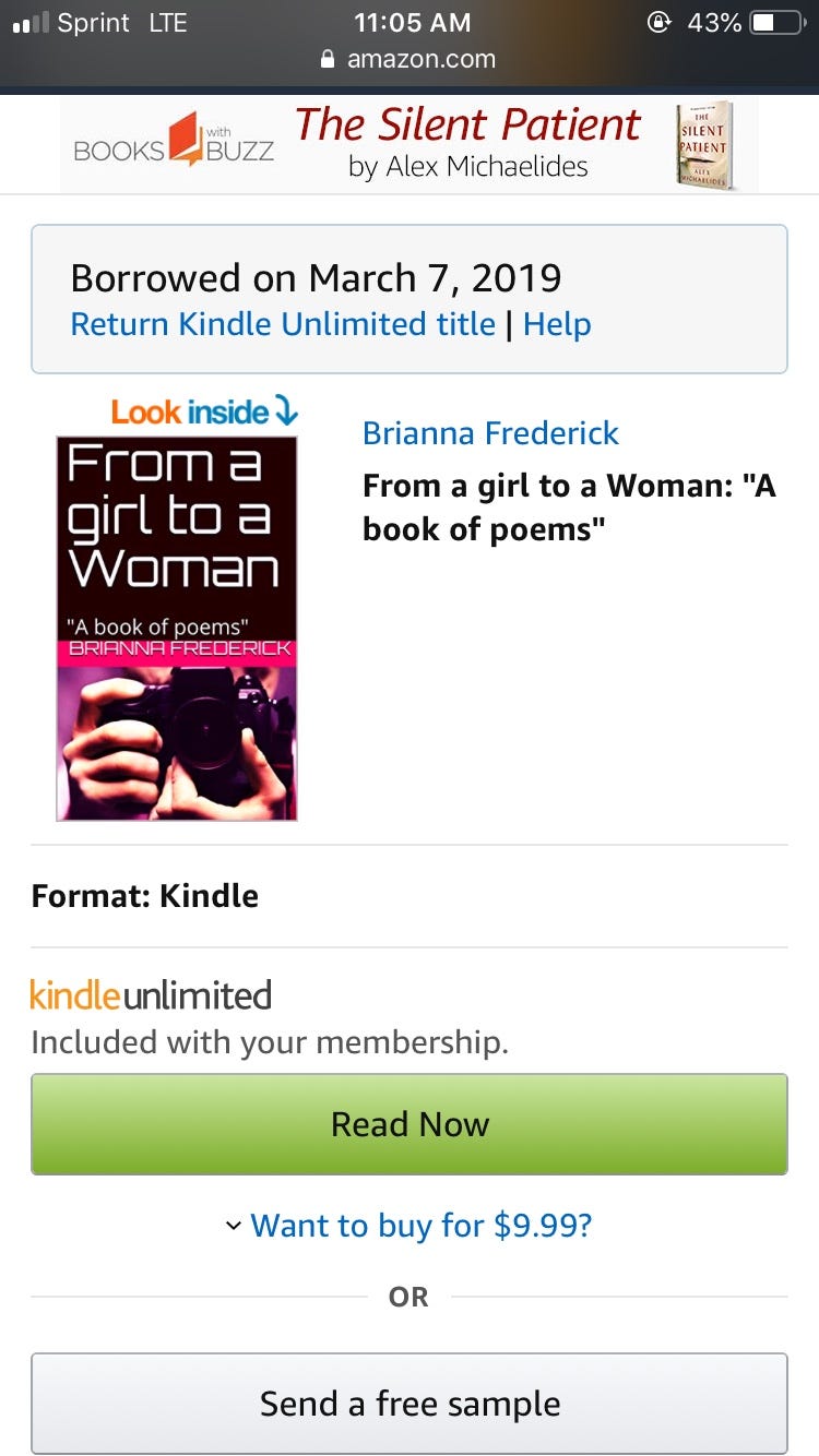 Just published my first ebook on amazon kindle checkitout