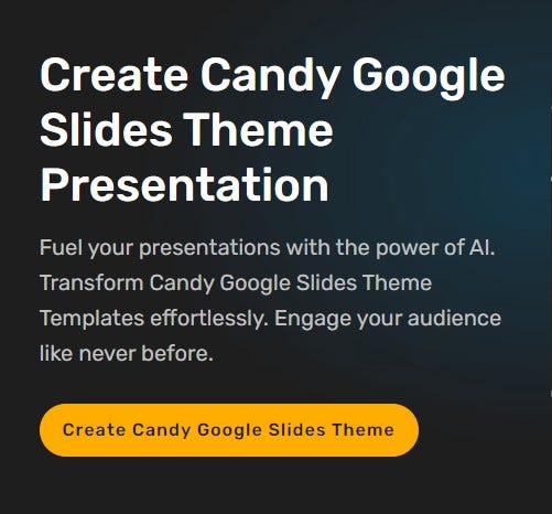 Candy Google Slides Theme – Medium