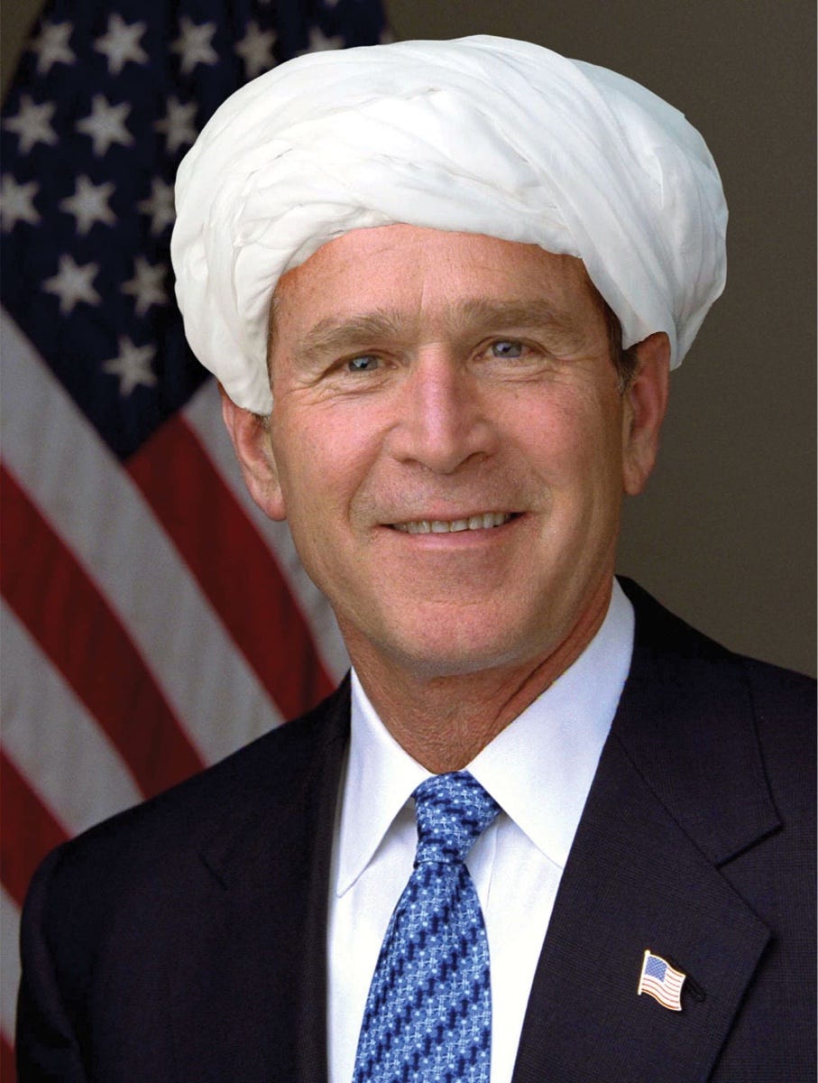 Sultan George Bush – Medium