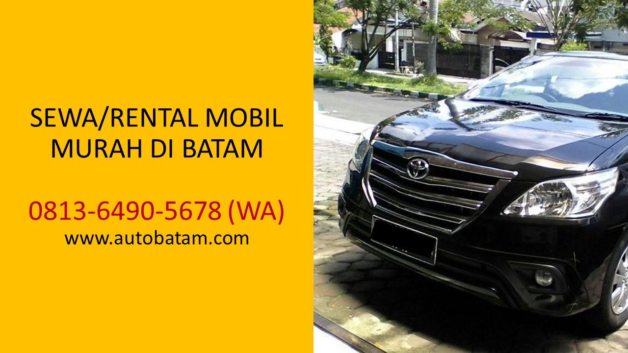 Sewa Mobil Batam – Medium