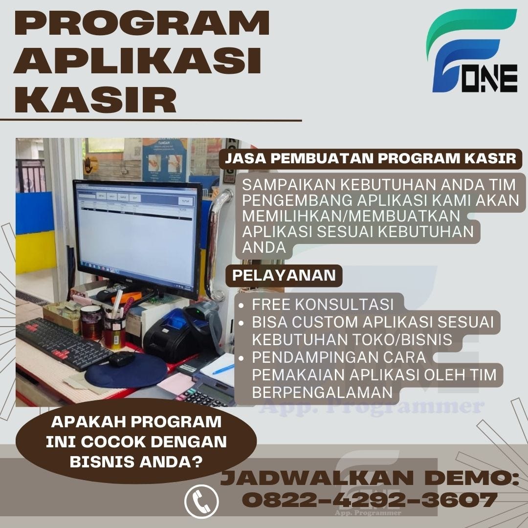 Jasa Pembuatan Aplikasi Kasir Toko Minimarket – Medium