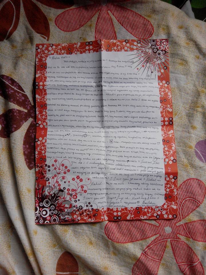 Sulat para kay Mahal – Medium