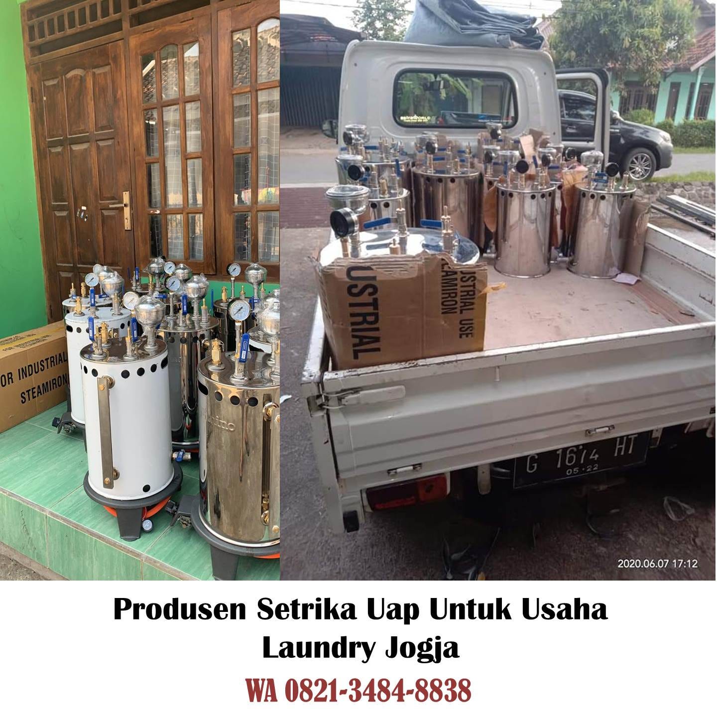 alat setrika uap laundry – Medium