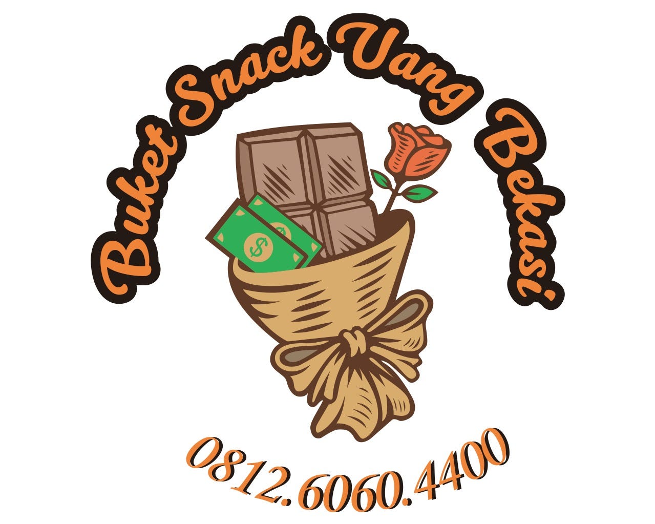 Buket Snack Uang Bekasi – Medium