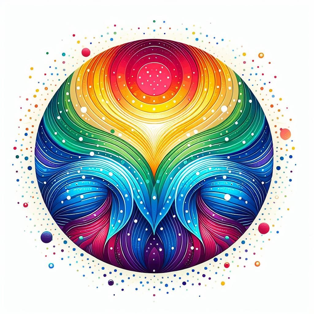 Rainbow Circle – Medium
