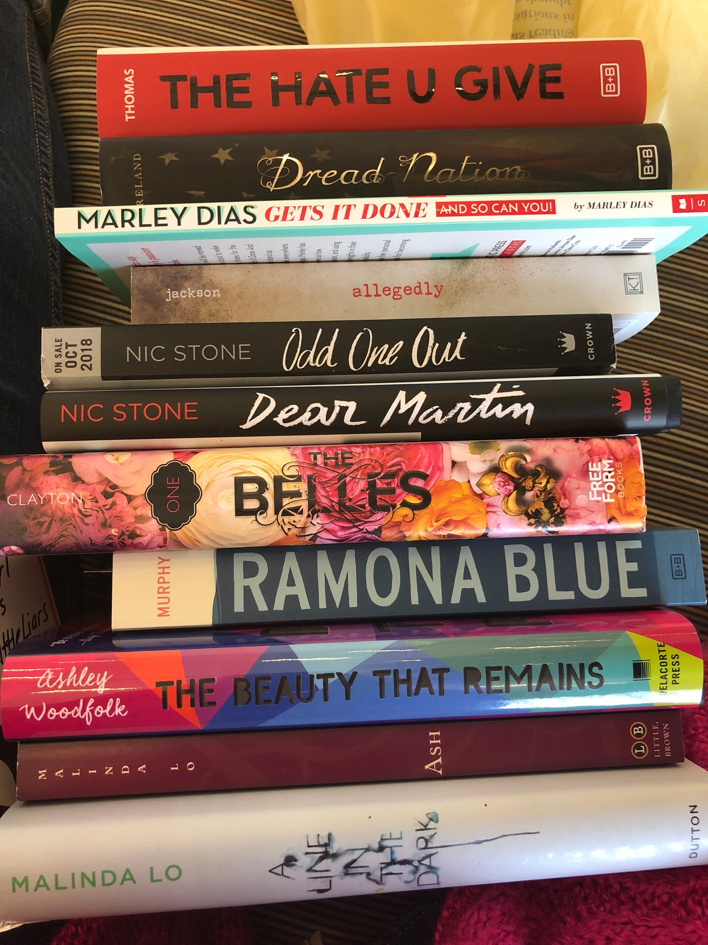 My Diverse YA Reading Log