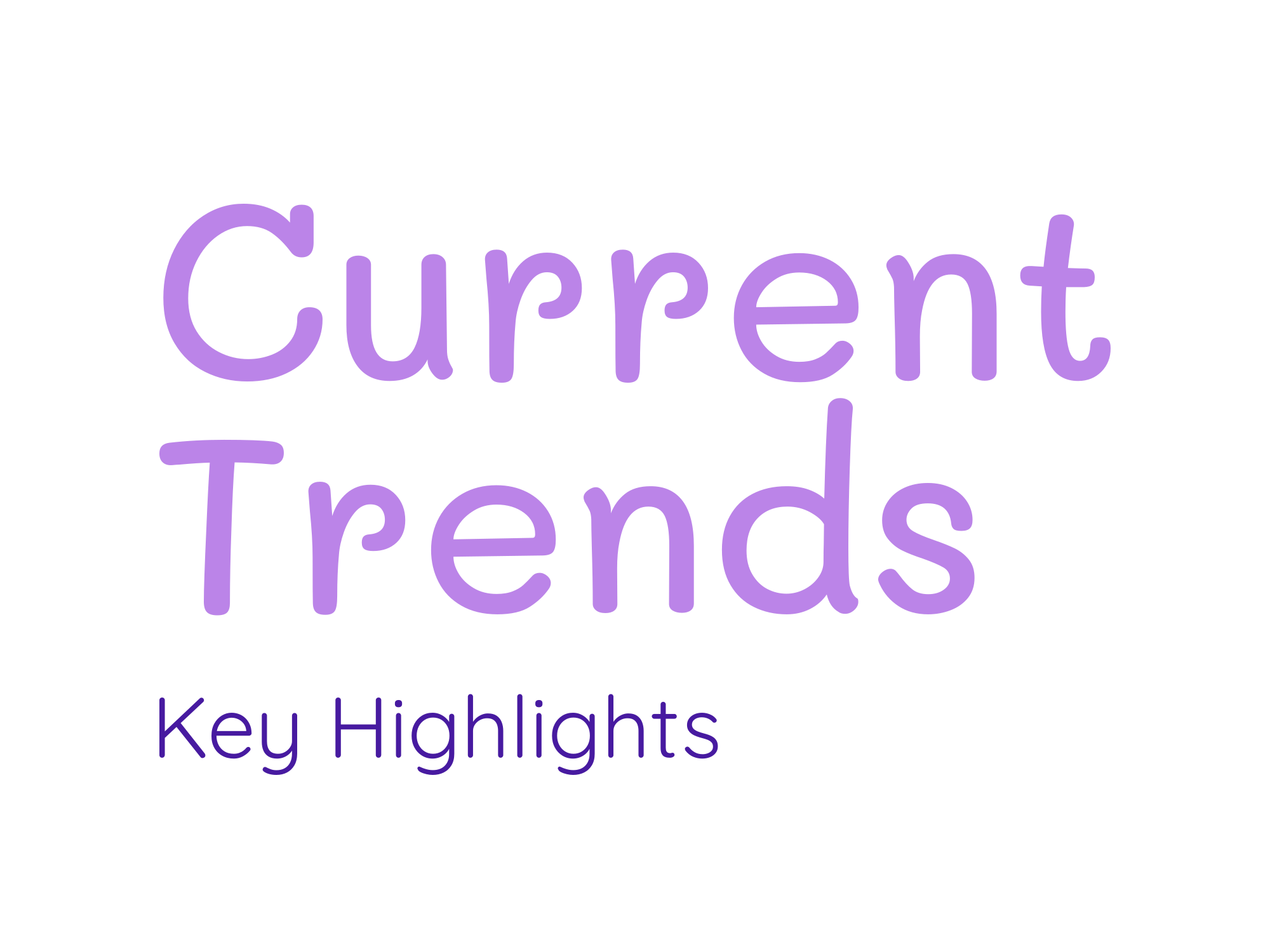 Current Trends – Medium
