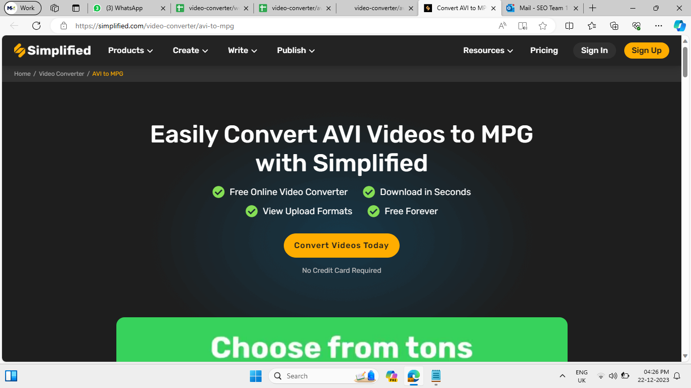 Avi To Mpg Converter Medium