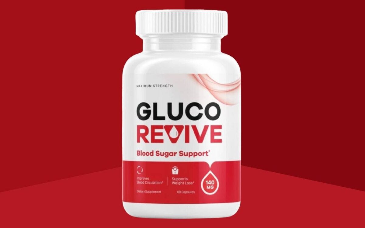 Gluco Revive Blood Sugar Support – Medium