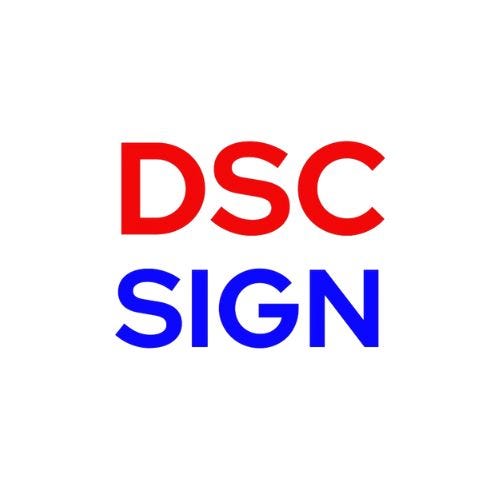 DSC Sign – Medium