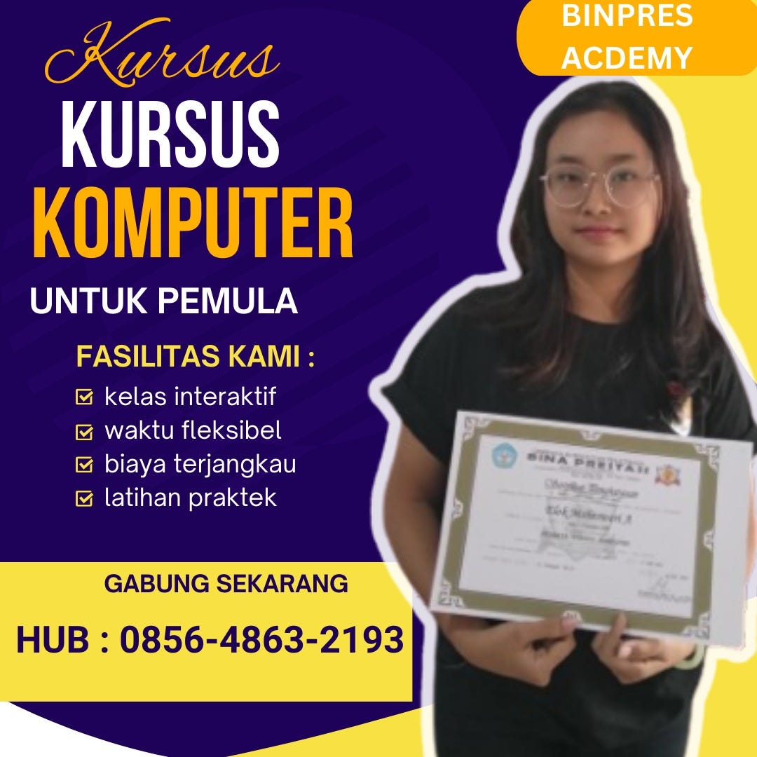 Tempat Kursus Komputer Blitar Rehan – Medium