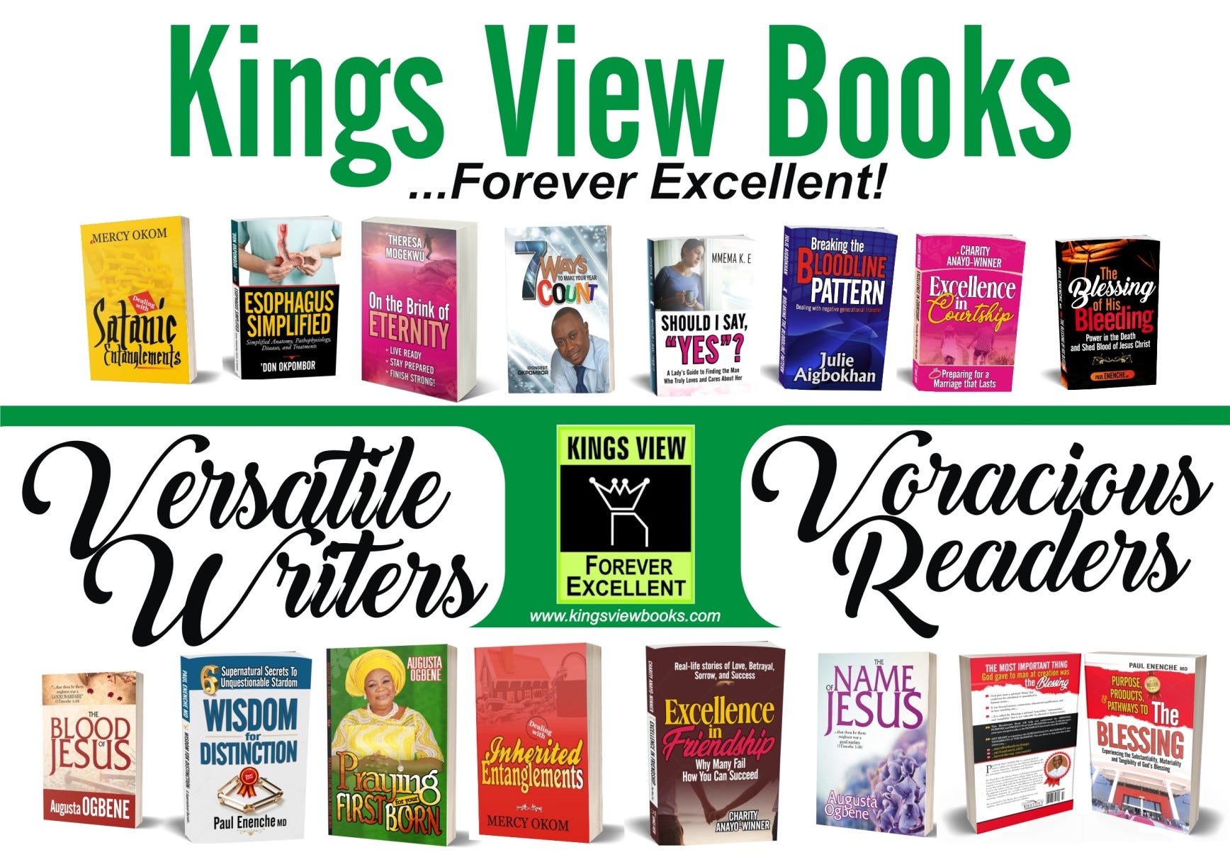 KINGS VIEW BOOKS – Medium