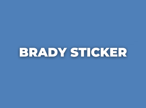 Brady Sticker – Medium