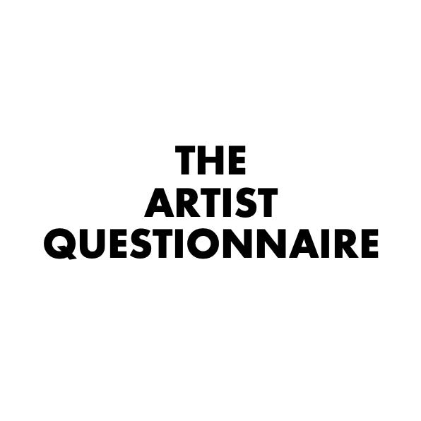 The Artist Questionnaire – Medium