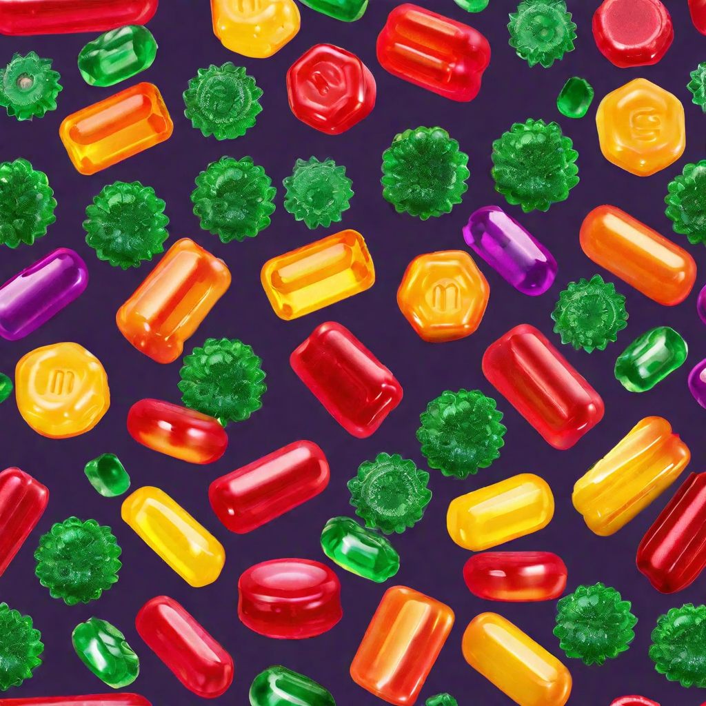 Green Lobster CBD Gummies – Medium