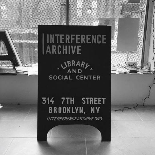 Interference Archive – Medium