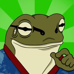 Kaeru The Frog – Medium