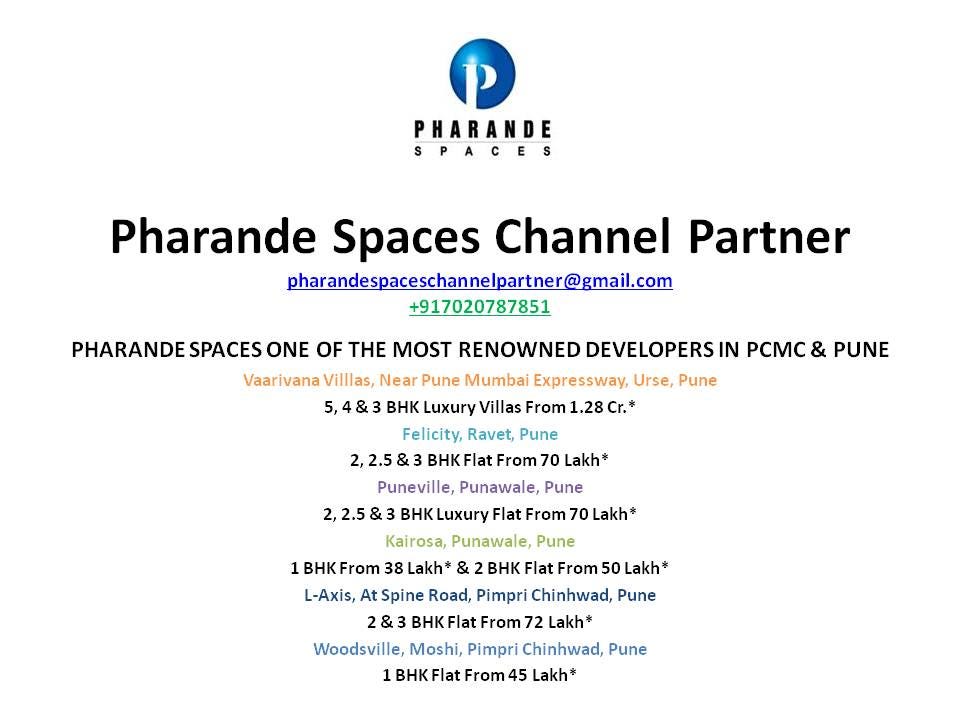 Pharande Spaces Channel Partner – Medium