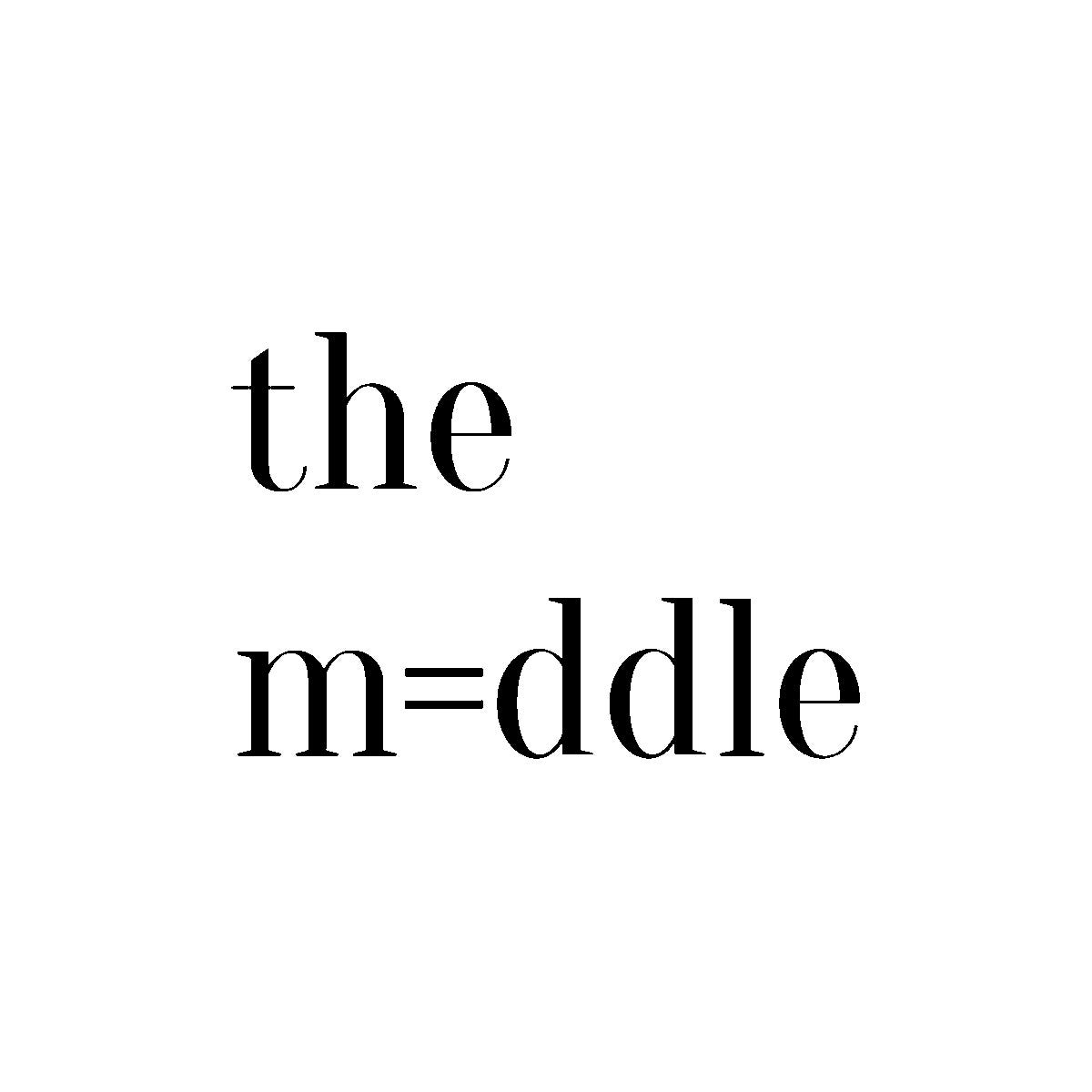 The Middle Medium