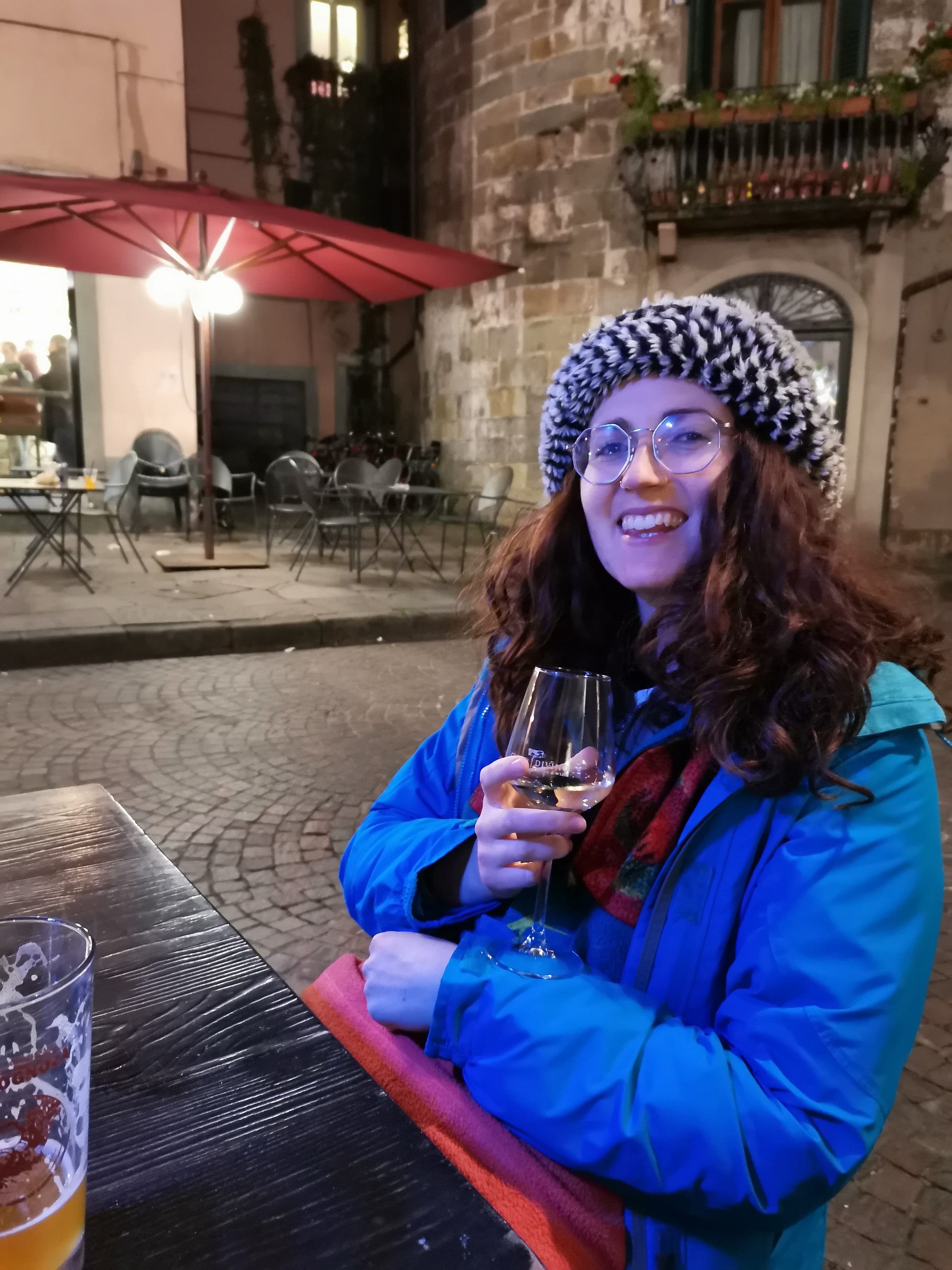 Chloe Drinks Wine – Medium