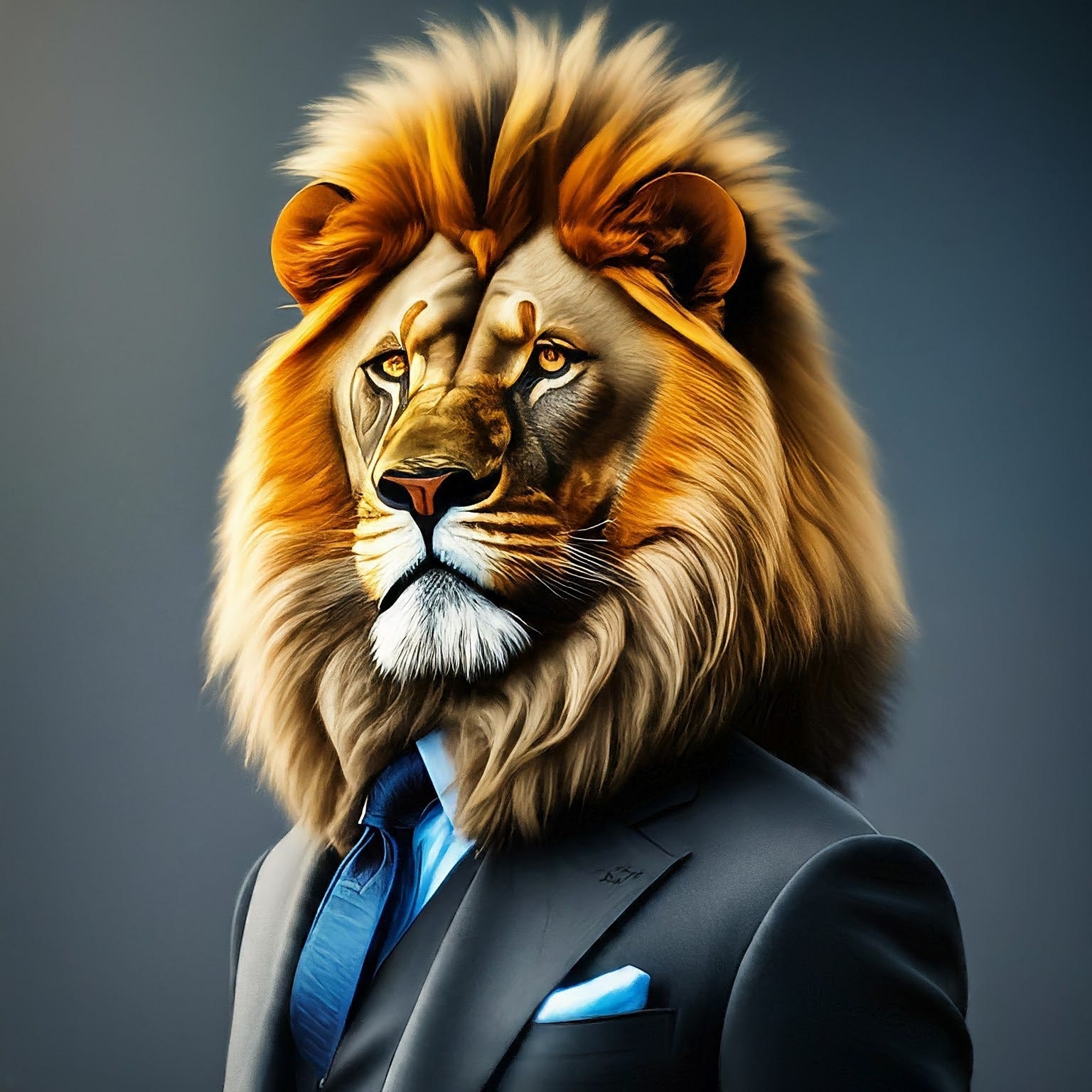 The Business Lion – Medium