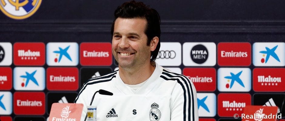 Solari: “Our fans are the only definite starters tomorrow”