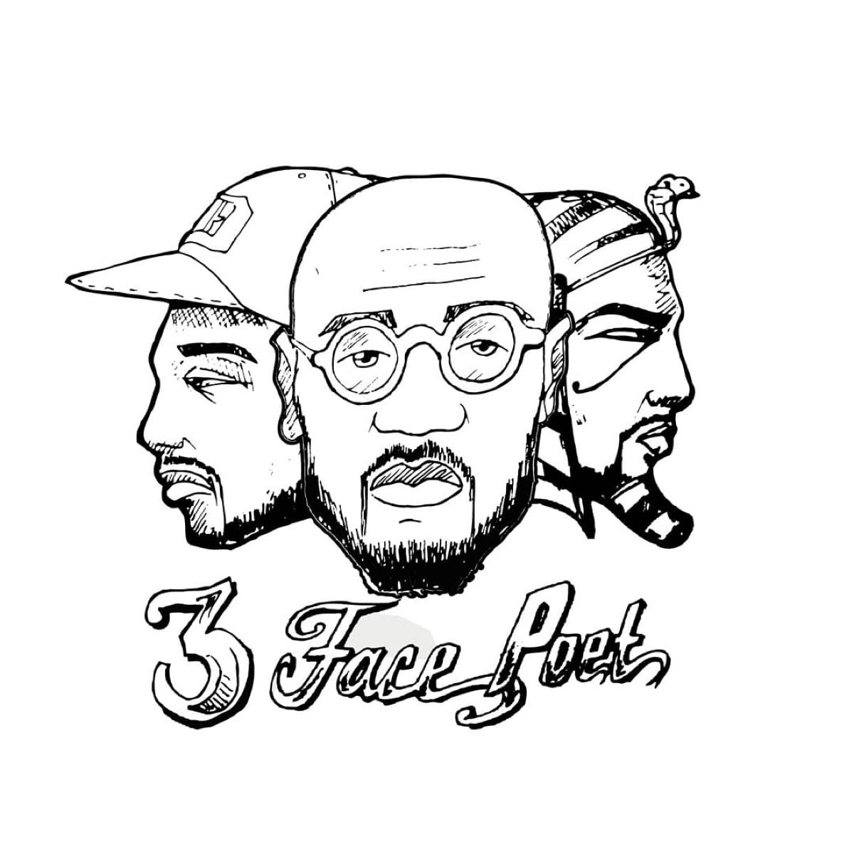 3 Face Poet – Medium