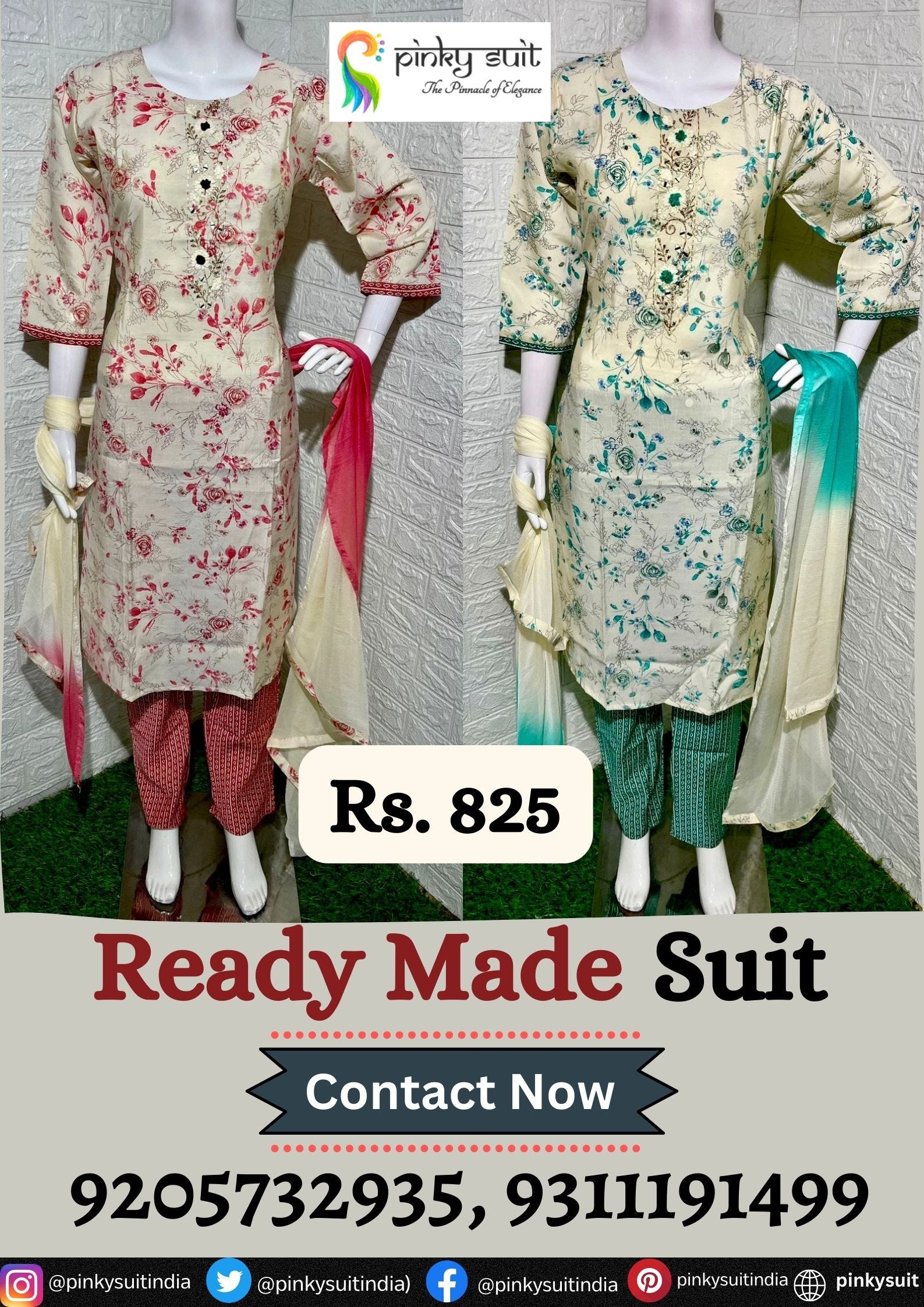 wholesale ladies Pinky suit – Medium