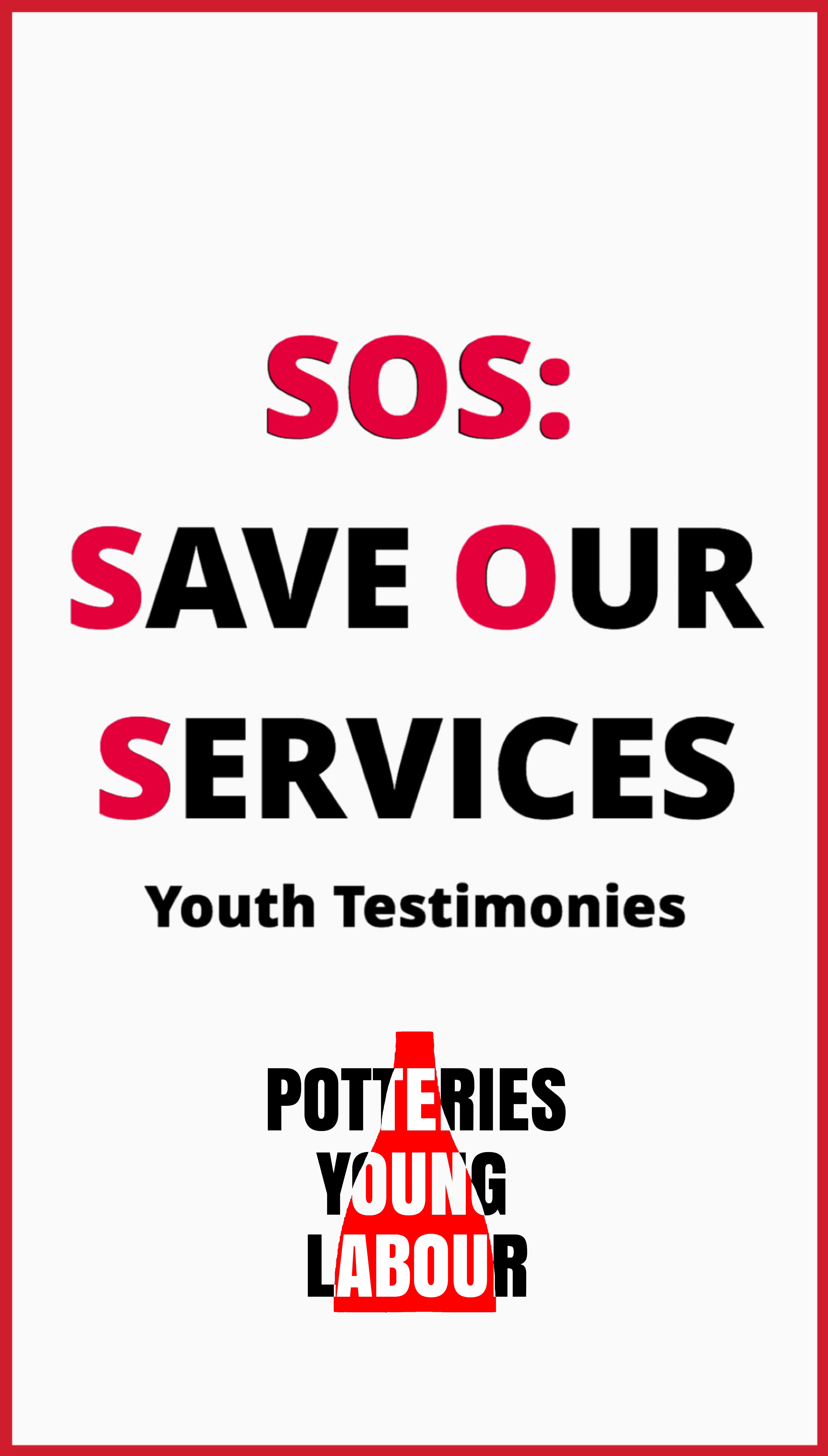 SOS: SAVE OUR SERVICES — Youth Testimonies