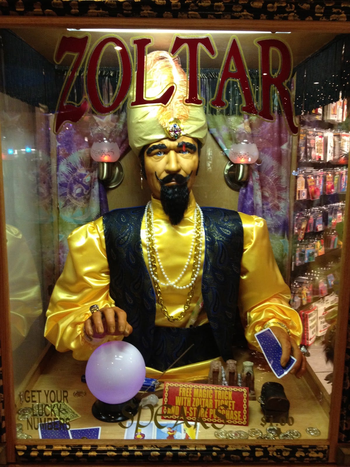 Zoltar the Unstoppable: character research