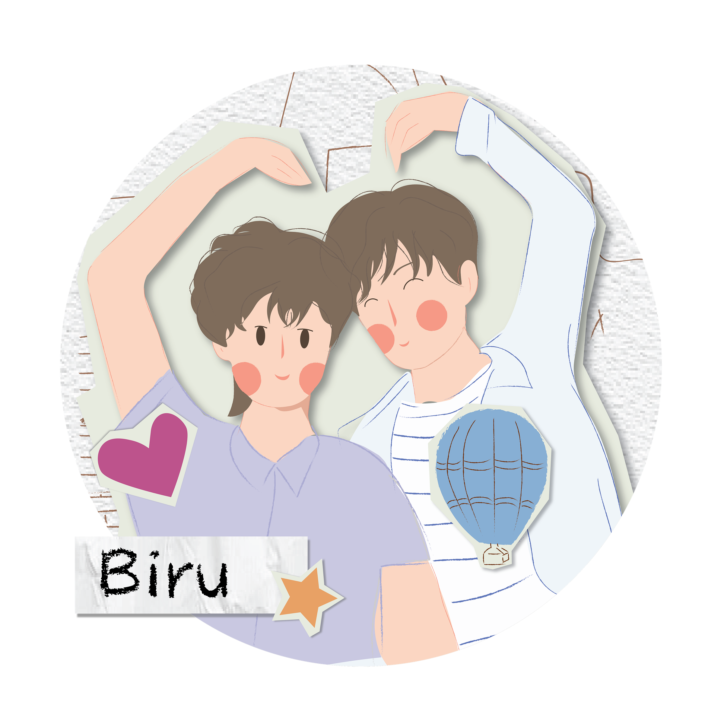 Biru – Medium