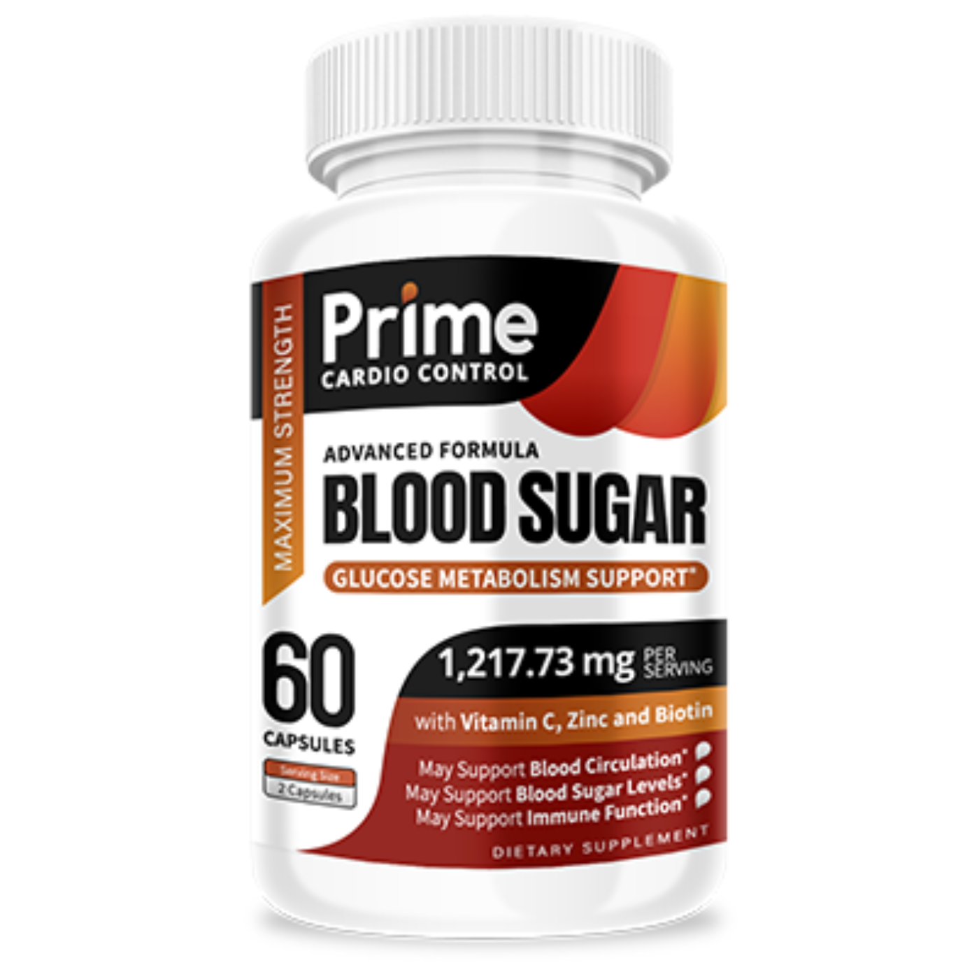 Prime Cardio Control Blood Sugar – Medium
