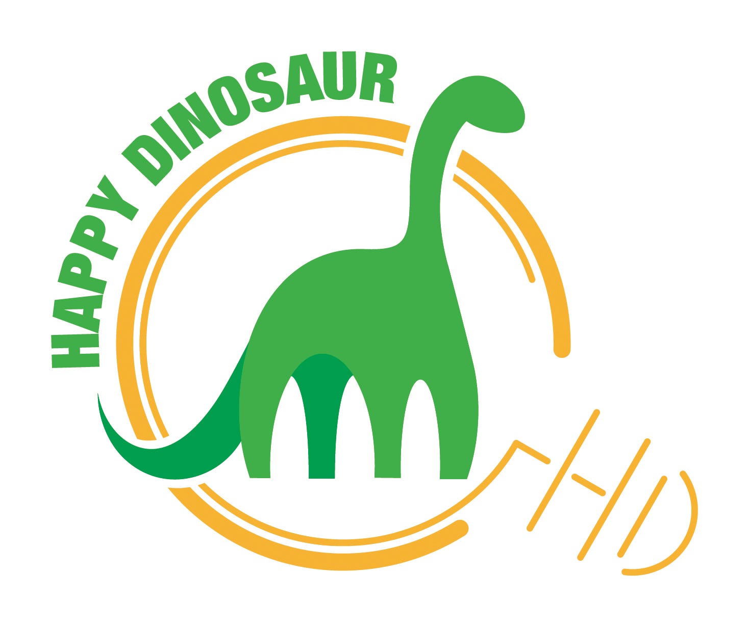 Happy Dinosaur – Medium