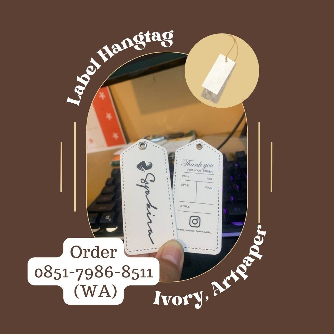 0851-7986-8511 (WA) Cetak Label Baju di Ponorogo – Medium
