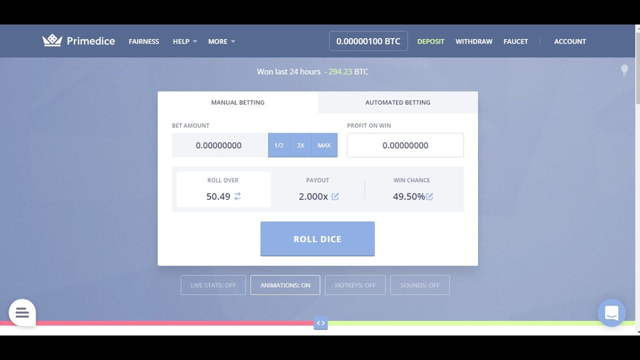 Prime Dice Bot – Medium