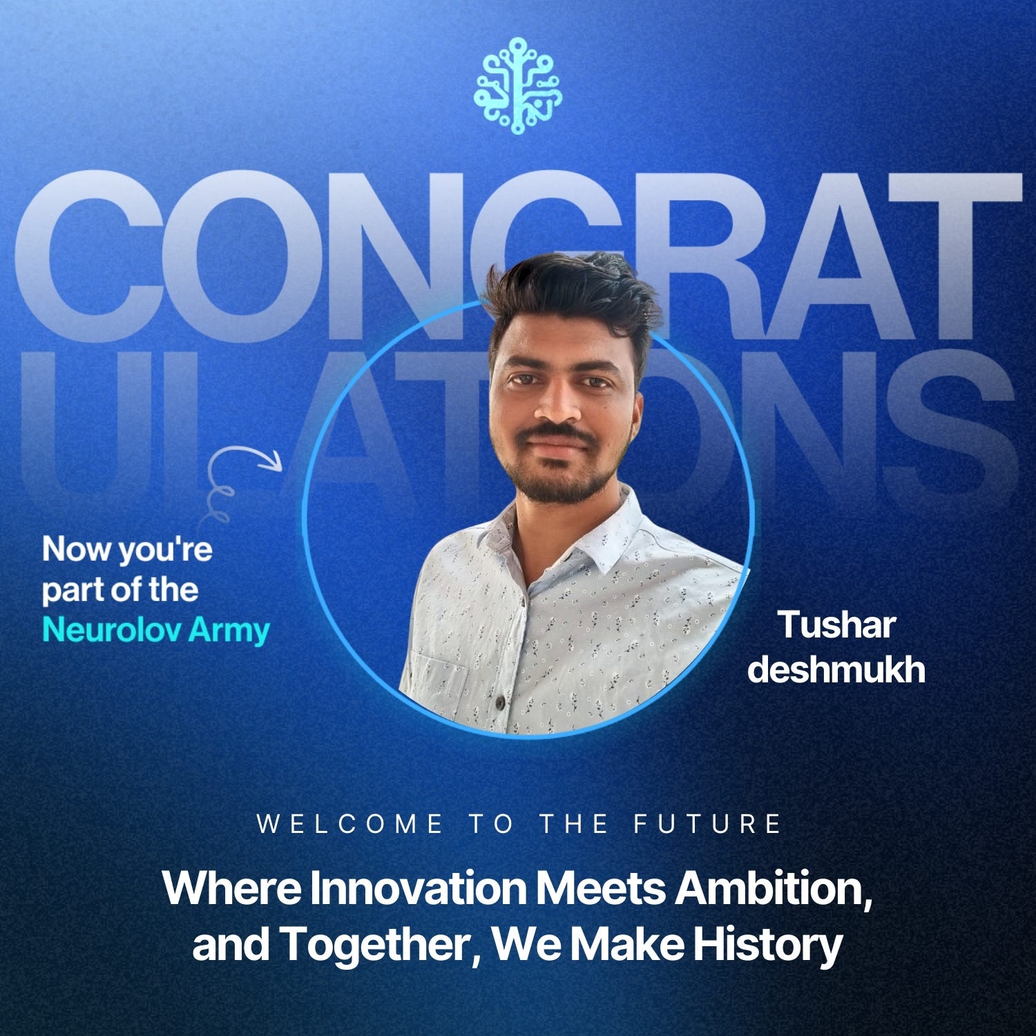 TUSHAR DESHMUKH – Medium