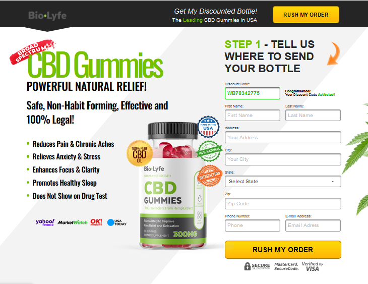 BioLyfe CBD Male Enhancement Gummies – Medium