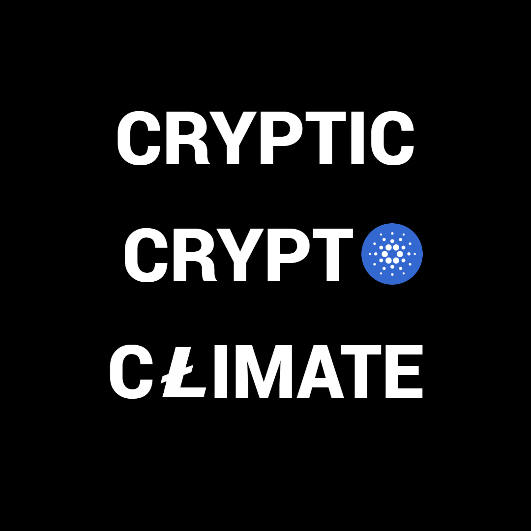 About – The Cryptic Crypto Climate Newsletter – Medium