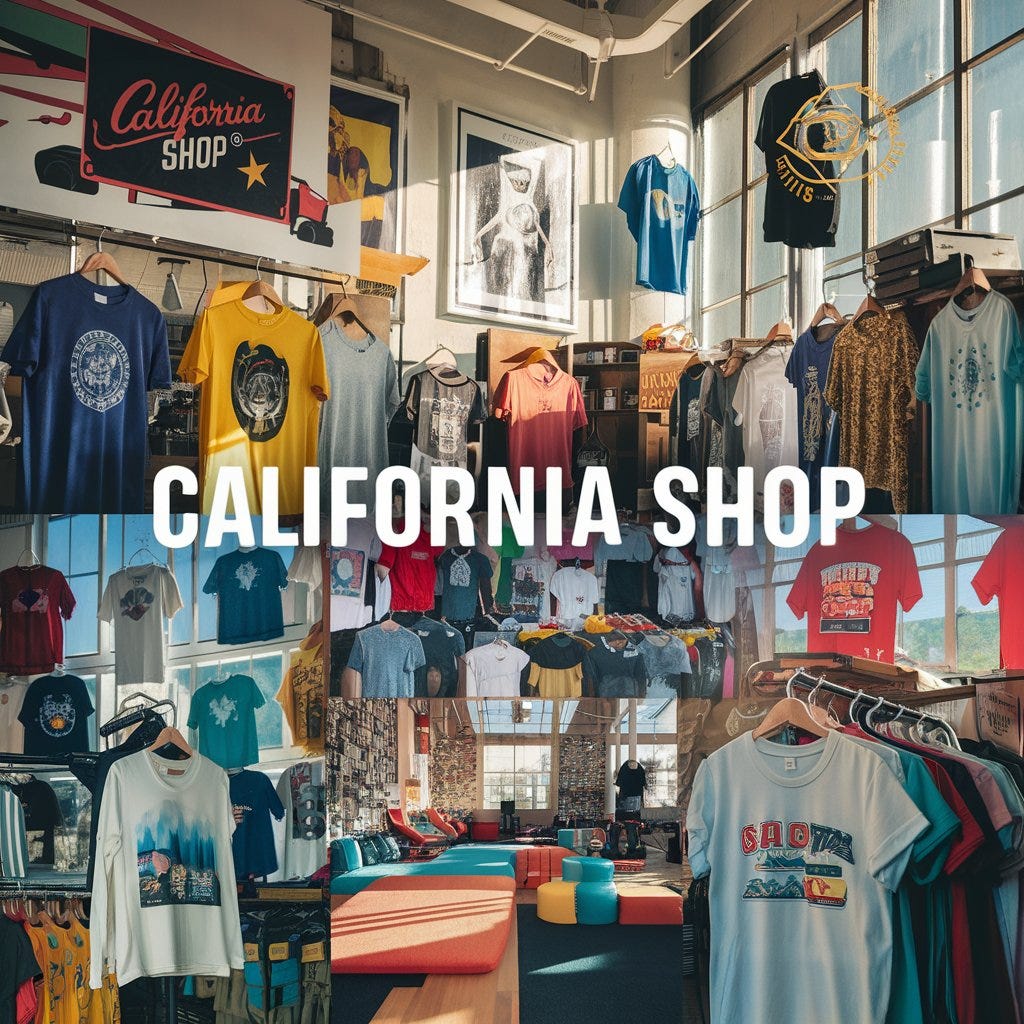 california shop – Medium
