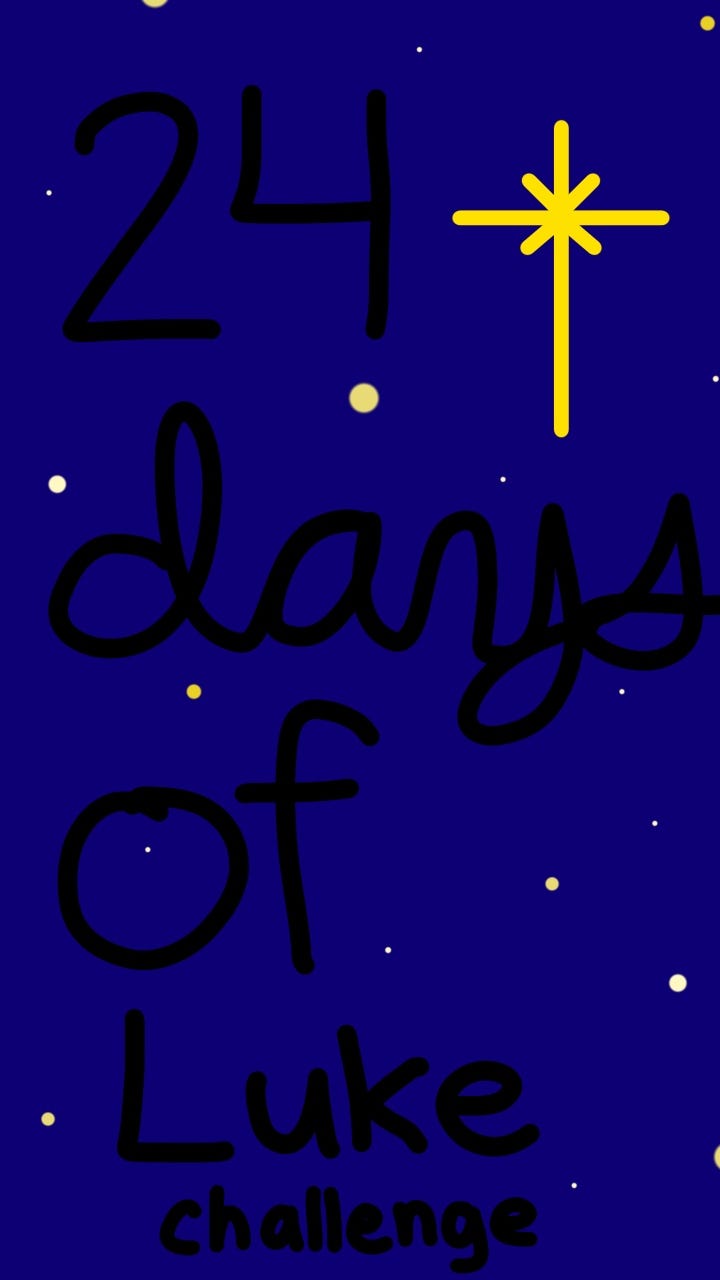 24 Days of Luke Challenge