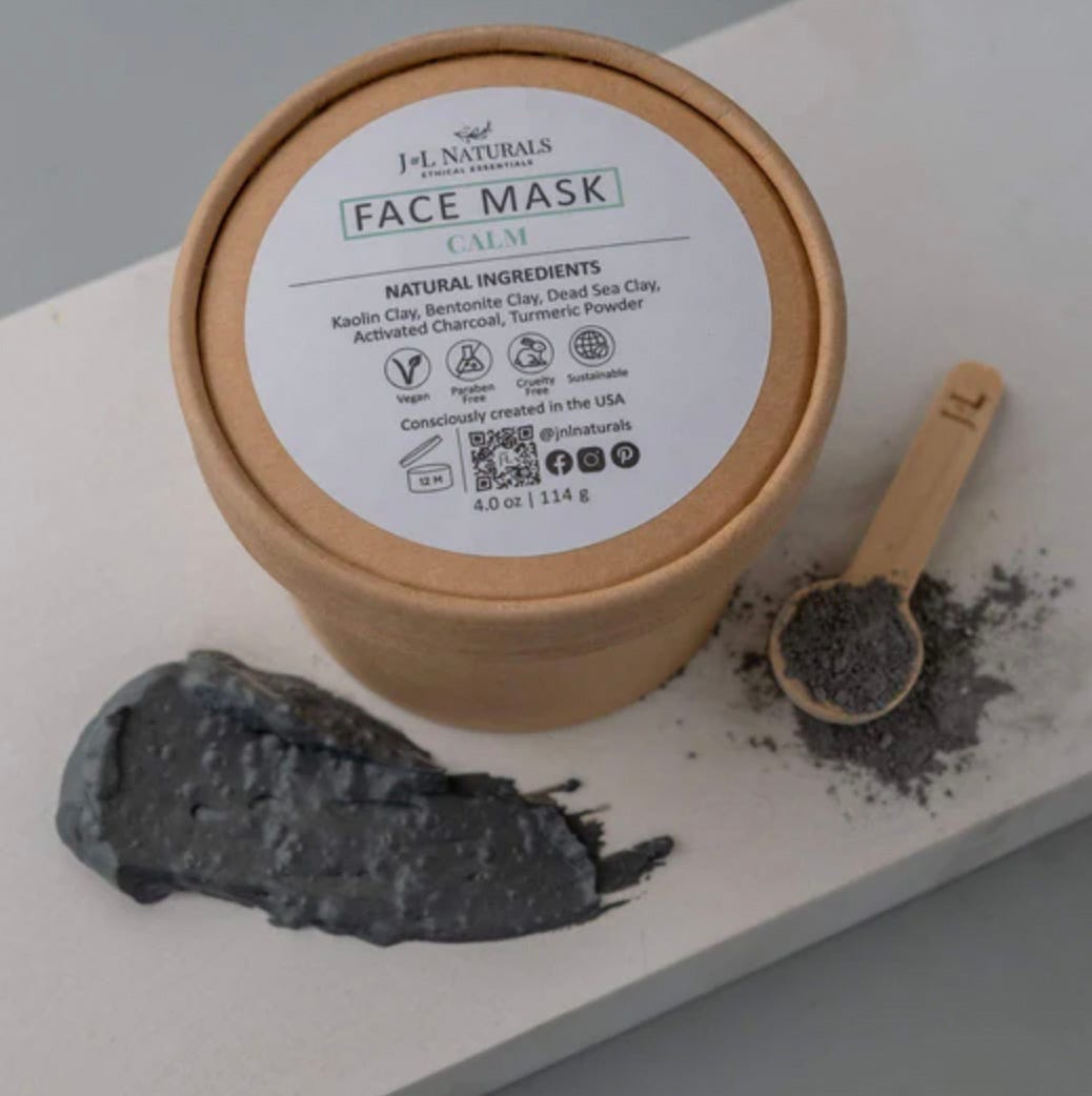 Natural Face Mask – Medium