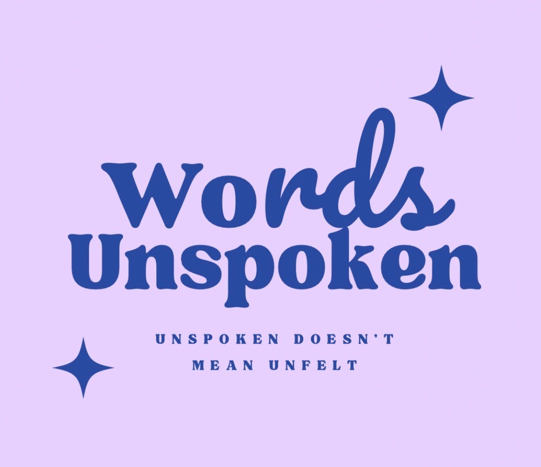 words unspoken – Medium