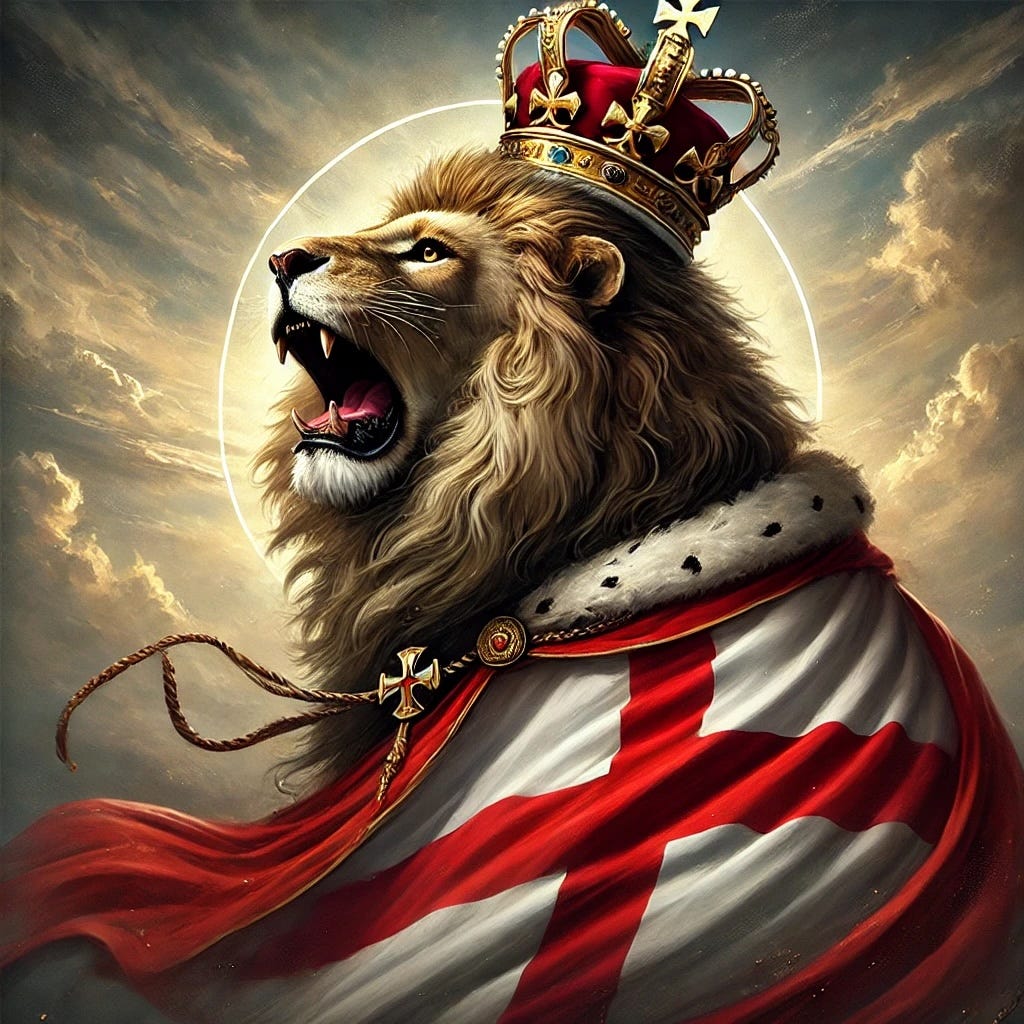 English Lion Roars – Medium