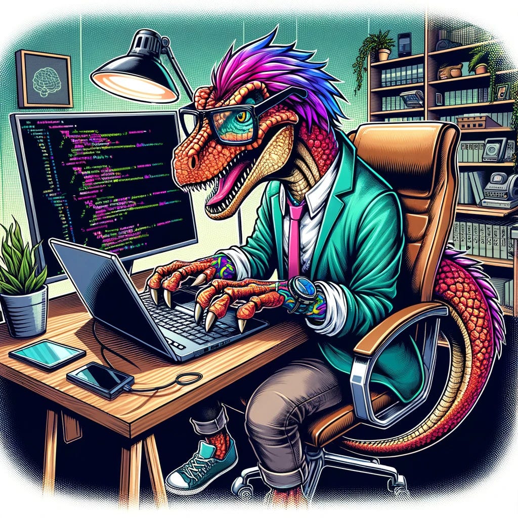 The Dino Coder – Medium