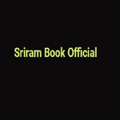 Sriram Book Official – Medium