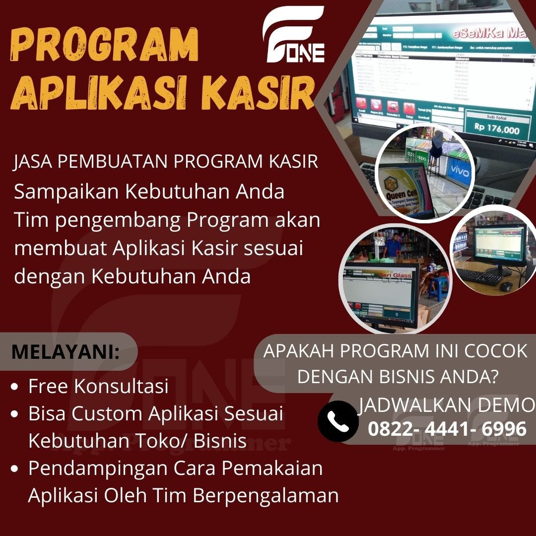 Jasa Pembuatan Aplikasi Kasir Toko dan Minimarket – Medium