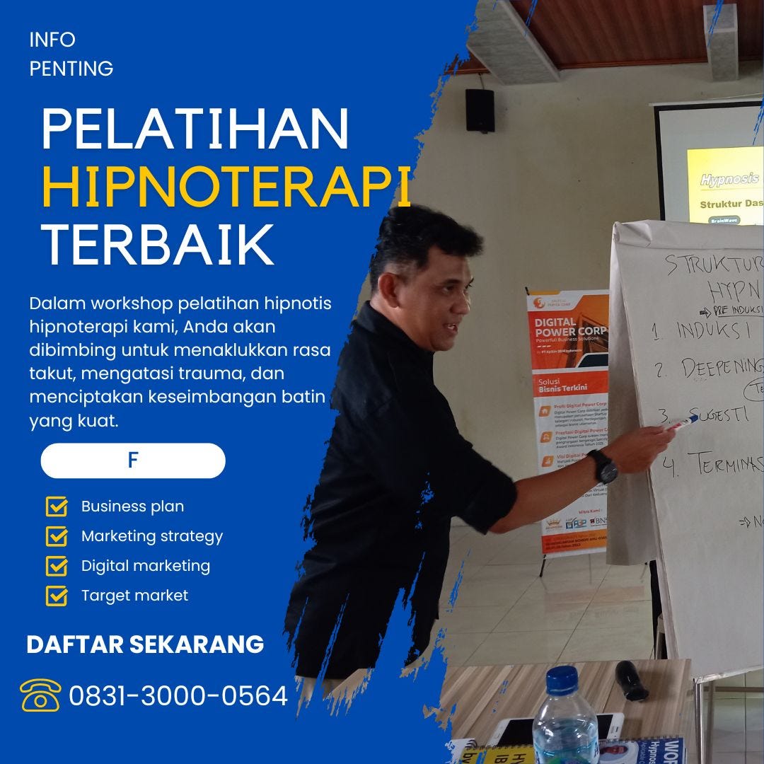 Pusat Belajar Hipnotis Hipnoterapi – Medium