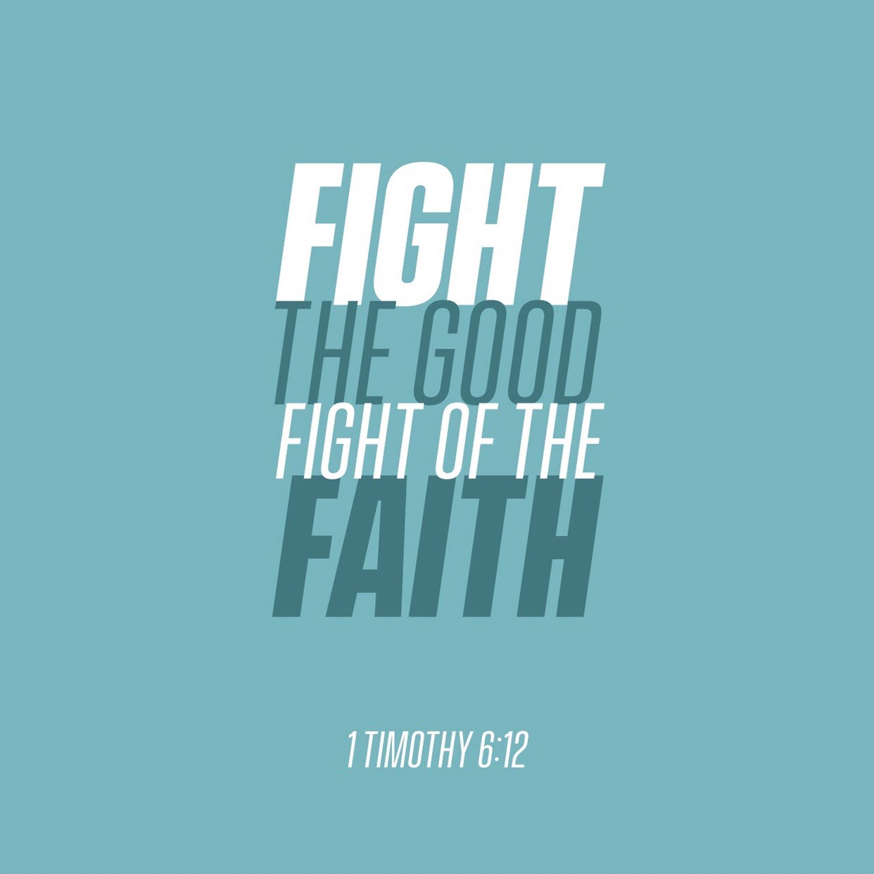 Fight the Good Fight